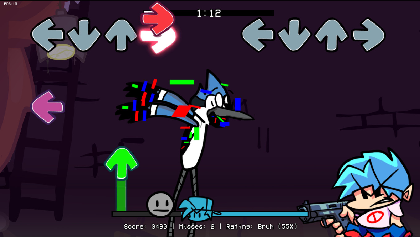 Vs Mordecai (FNF X Pibby mod) Mod for Friday Night Funkin' | FNF Mods