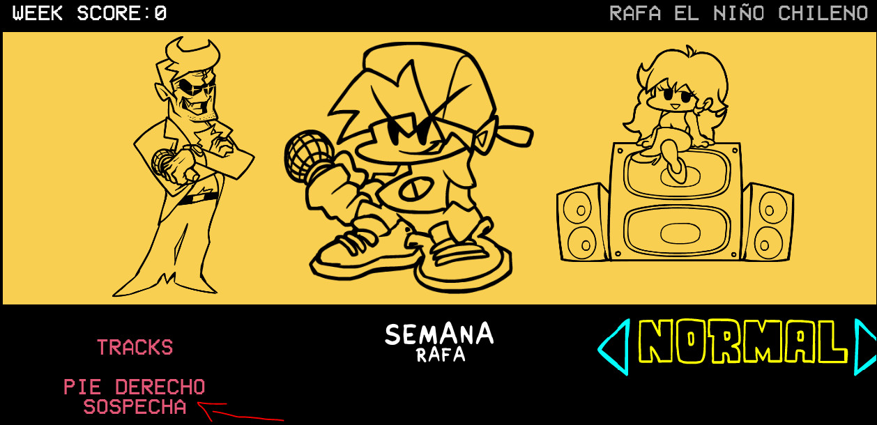 Vs rafa mod V2 [Friday Night Funkin'] [Mods]