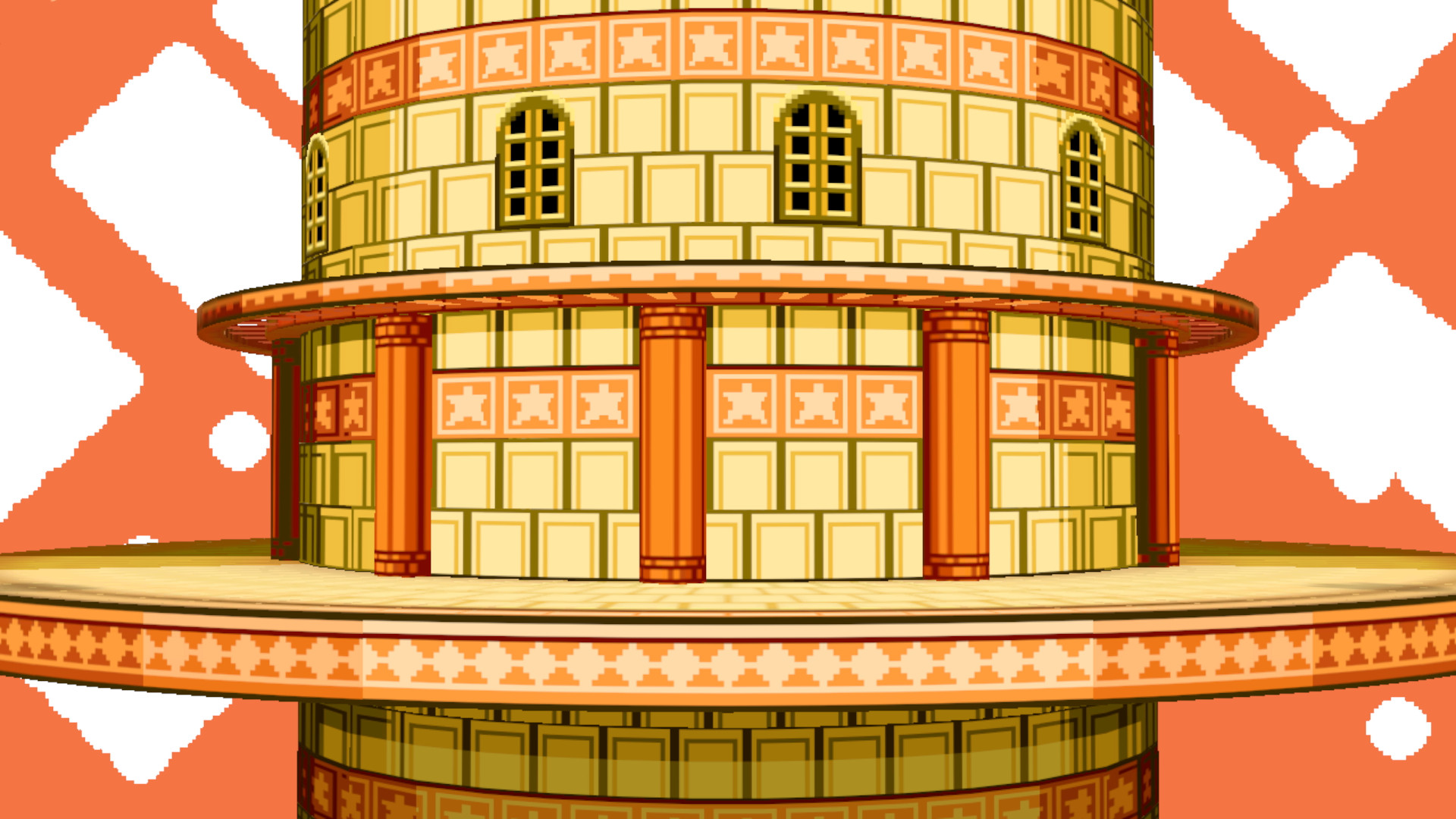 Sunset Butter Building Mod for Kirby Fighters 2 | KF2 Mods