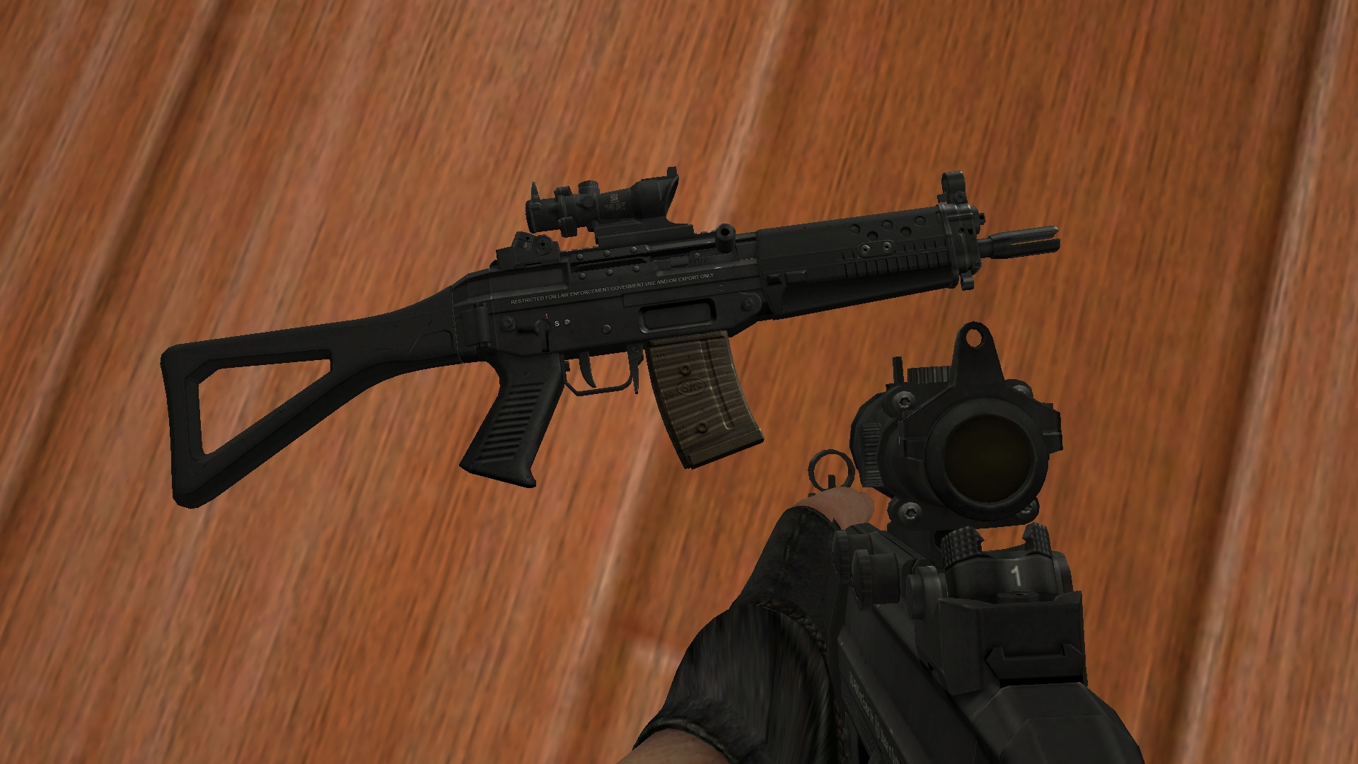 Modern Warfare Grau 5.56 Animations Mod for Counter-Strike 1.6 | CS1.6 Mods