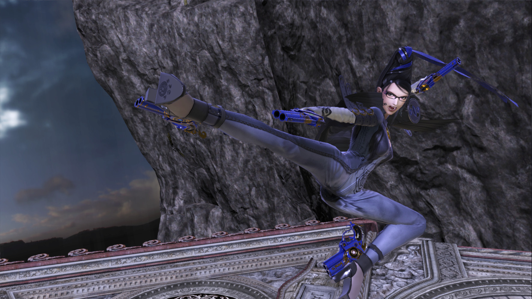 Bayonetta B1 with B2 color scheme [Super Smash Bros. Ultimate] [Mods]