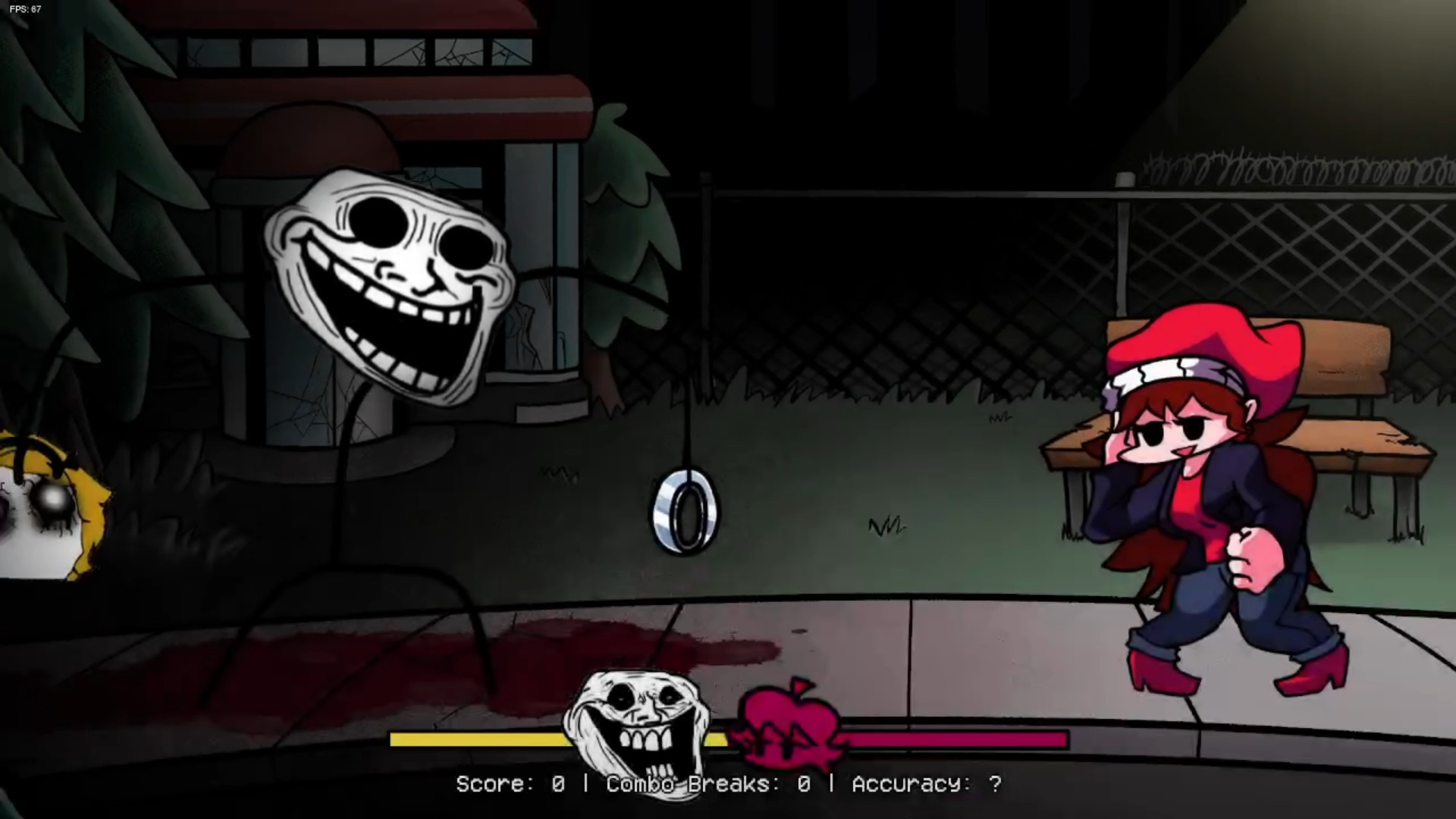 trollge over MonoChrome [Friday Night Funkin'] [Mods]