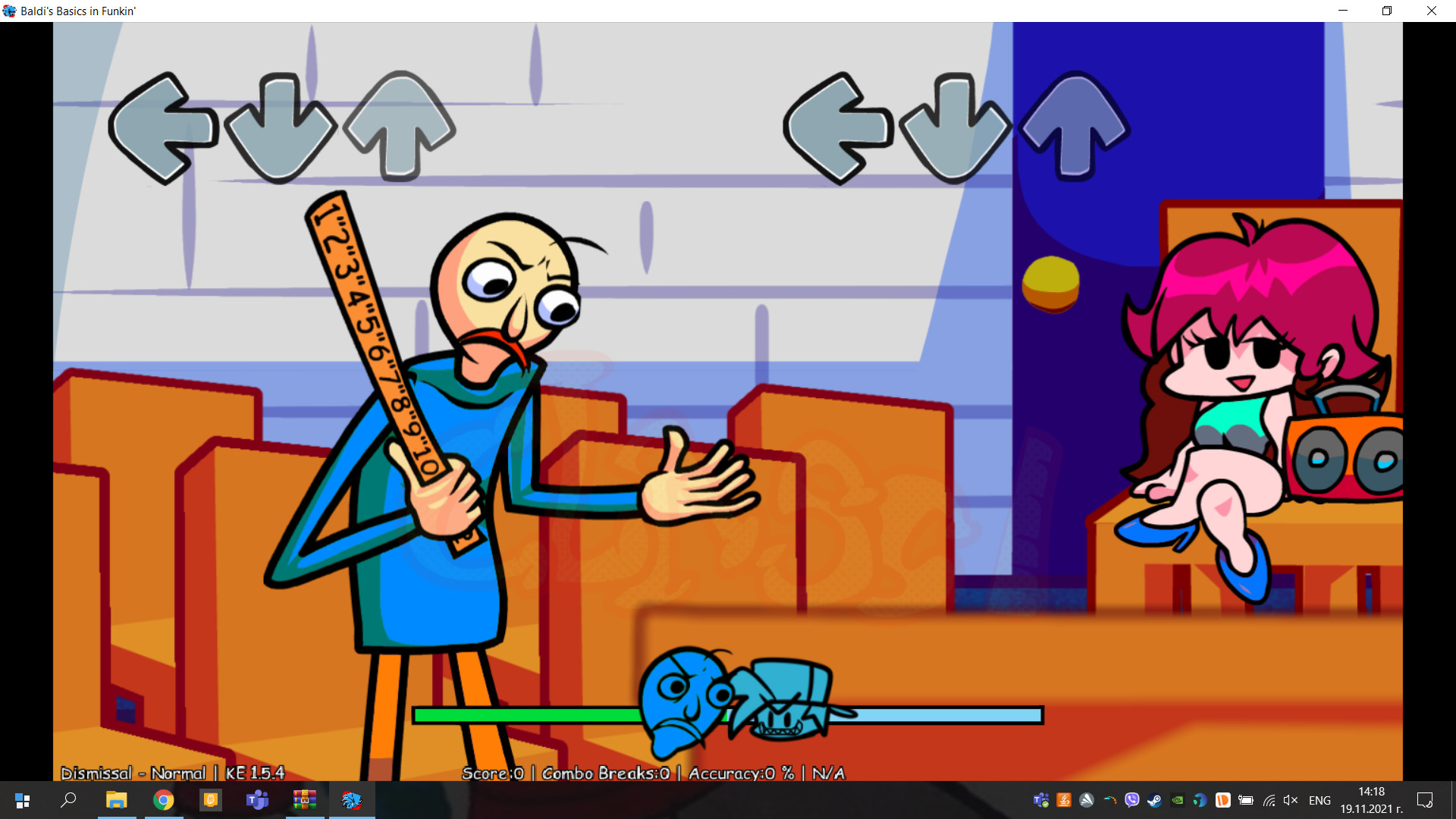 FnF V.S Baldi but weird [Friday Night Funkin'] [Mods]