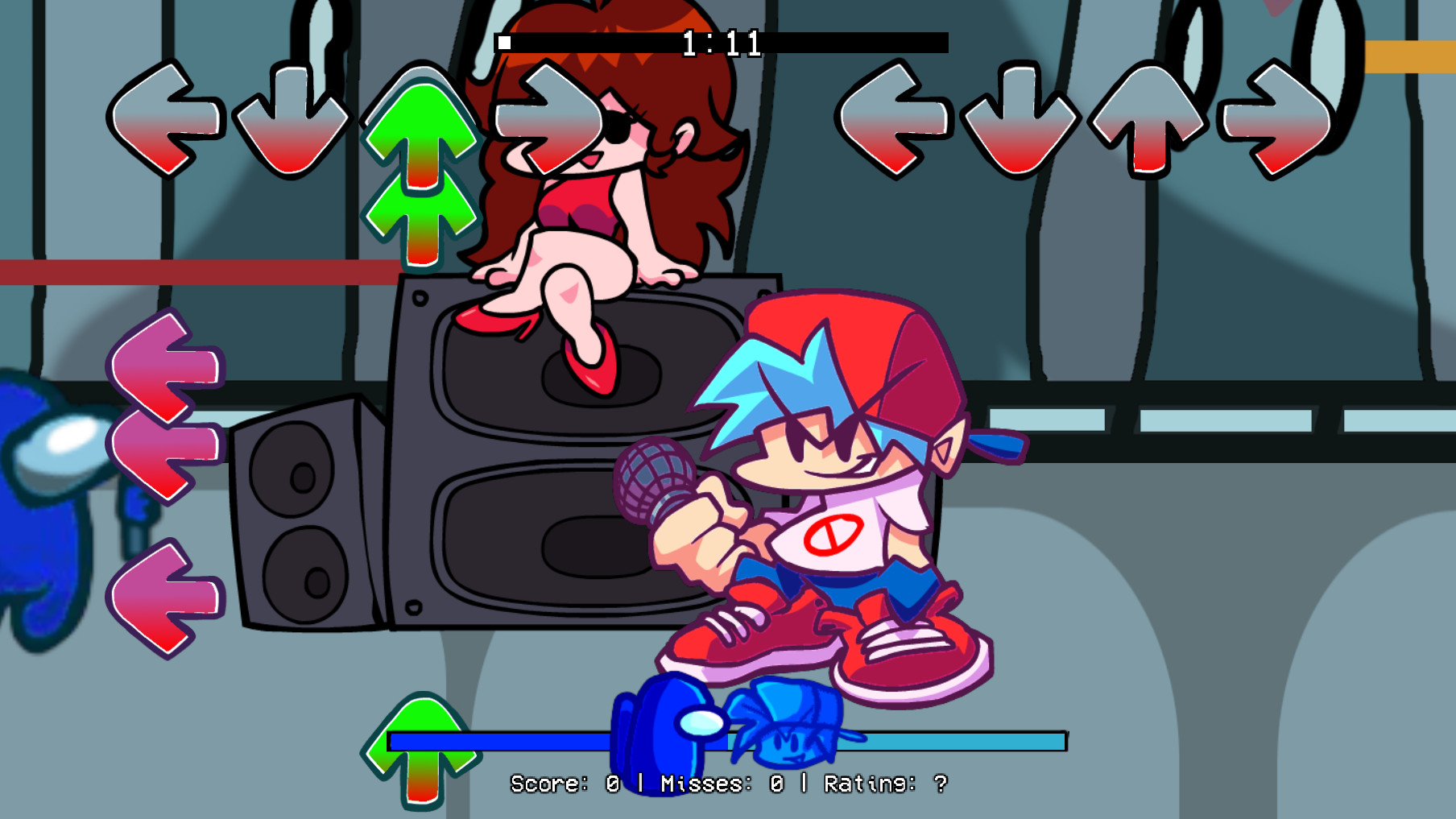 Imposter vs BF [Friday Night Funkin'] [Mods]