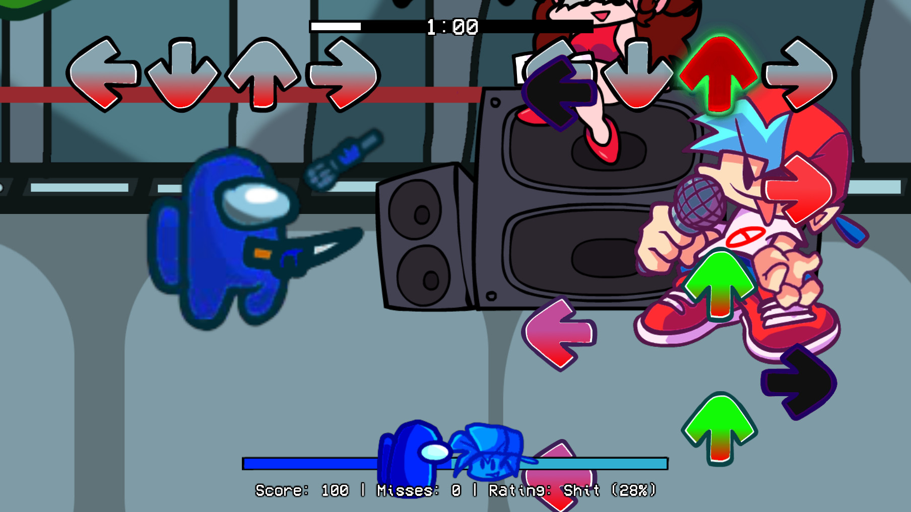 Imposter vs BF [Friday Night Funkin'] [Mods]