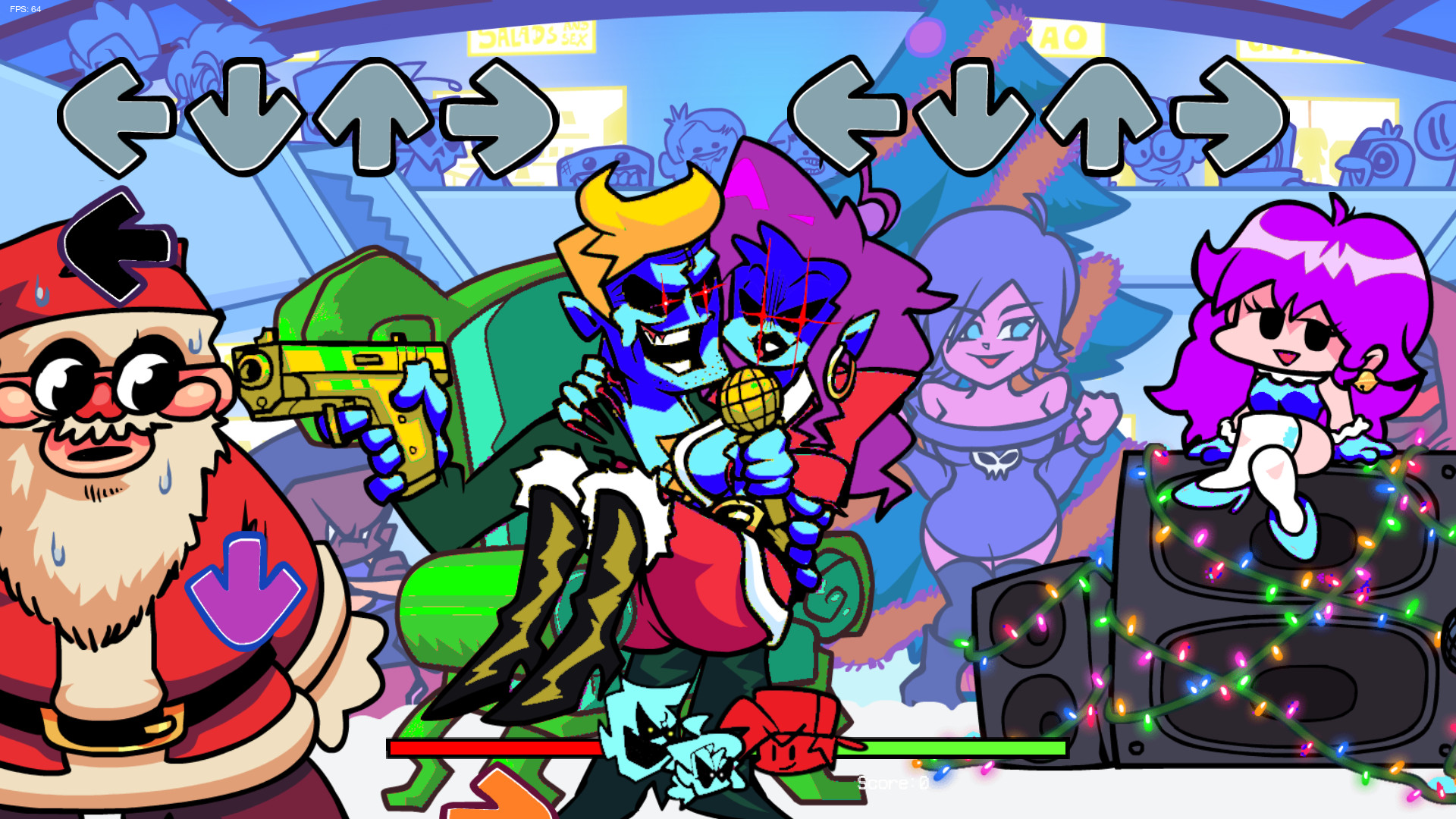 FNF SUSSY COLORS week 4 + 5 update [Friday Night Funkin'] [Mods]