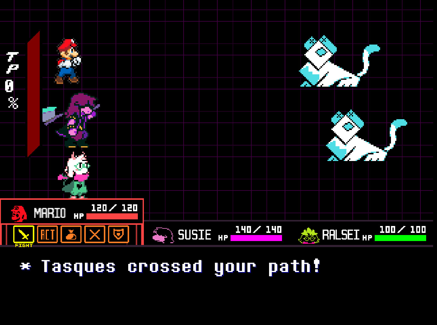 Mario in Deltarune Mod for Deltarune | DR Mods