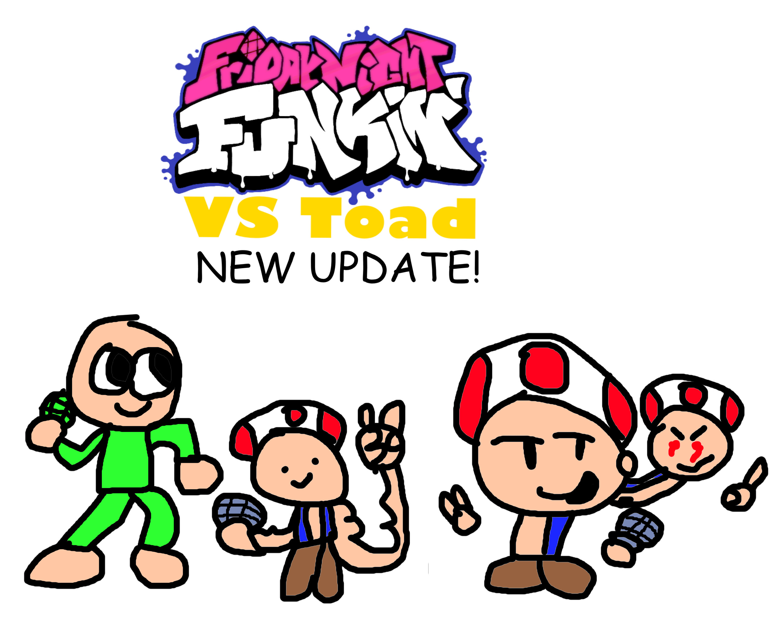 Vs ToadYT Mod for Friday Night Funkin' | FNF Mods