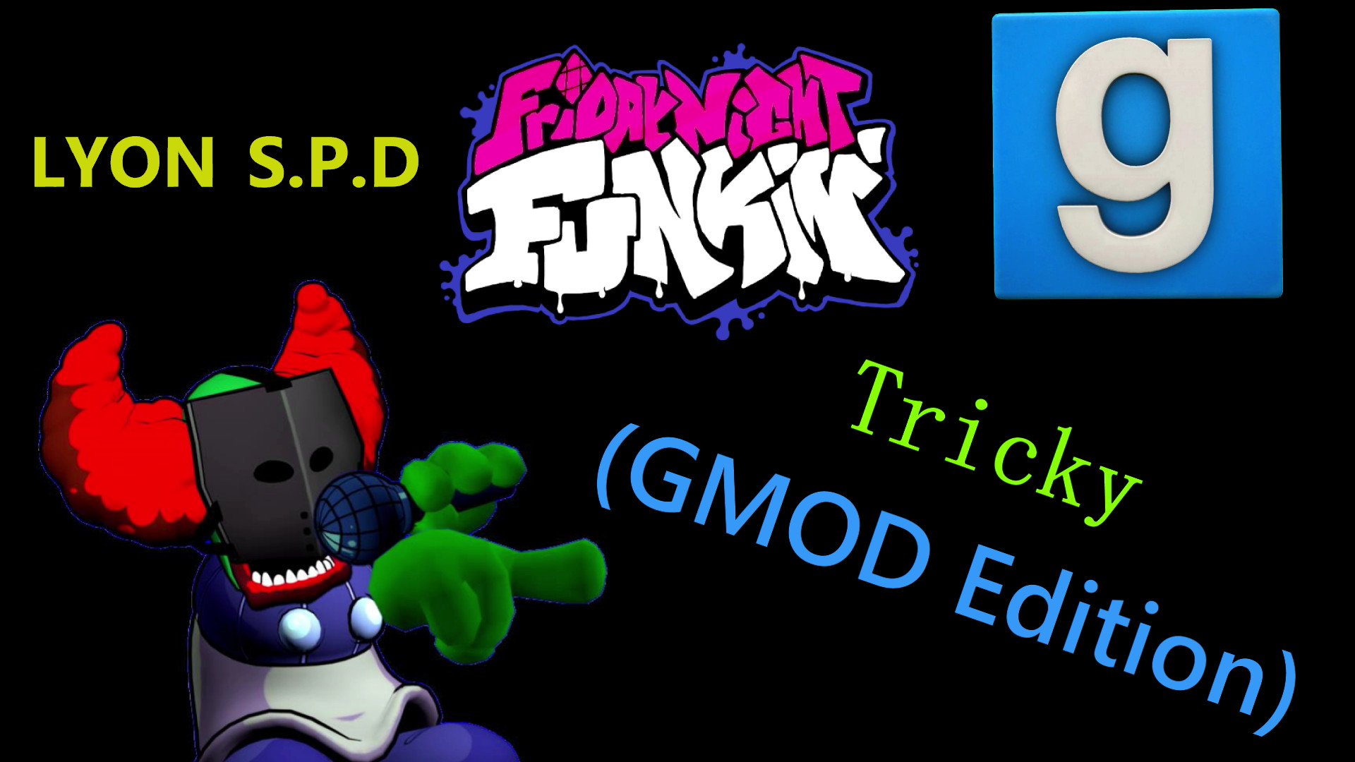FNF tricky with mask ( GMOD edition ) Mod for Friday Night Funkin ...