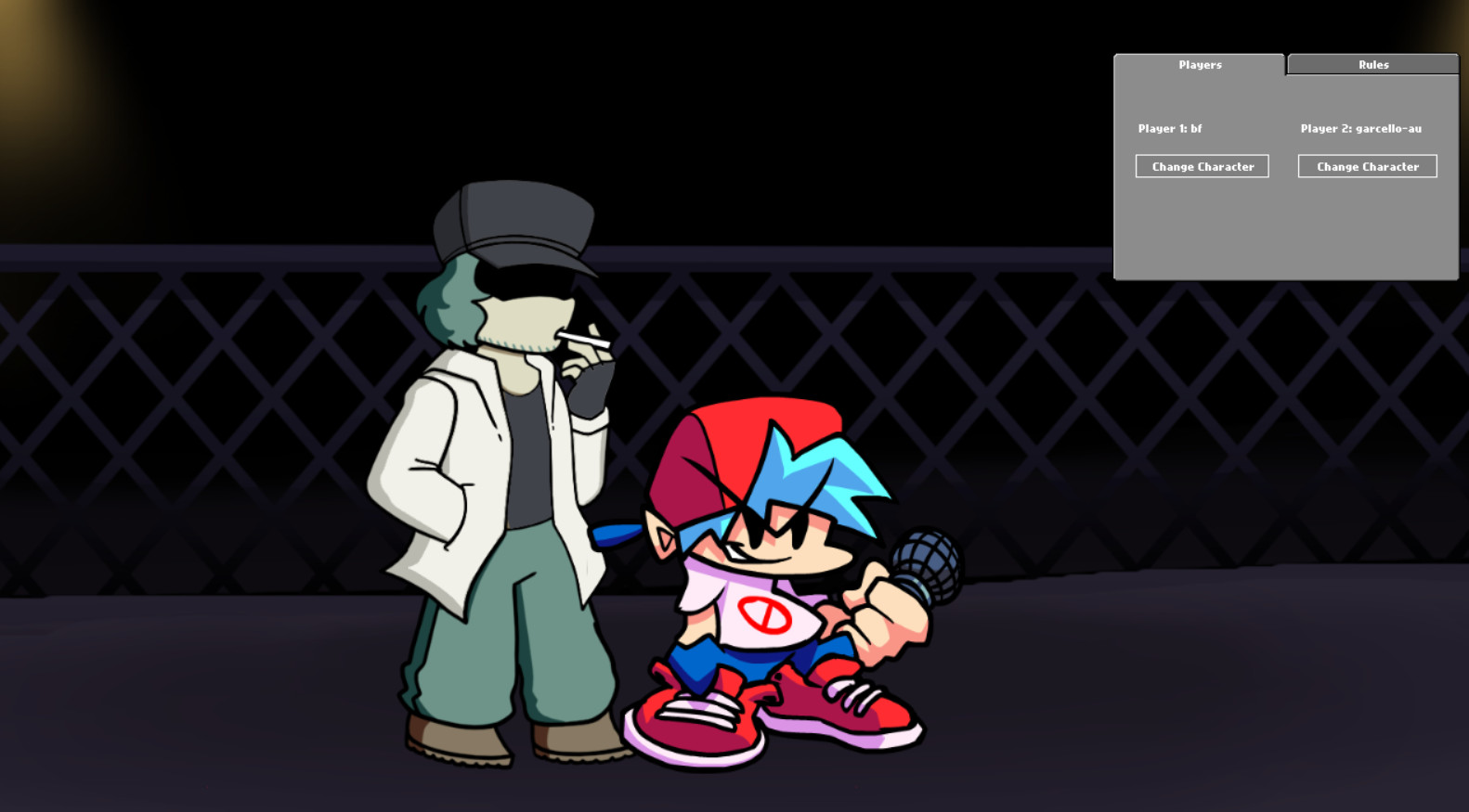 TimeSkip Garcello for Multiplayer! Mod for Friday Night Funkin' | FNF Mods