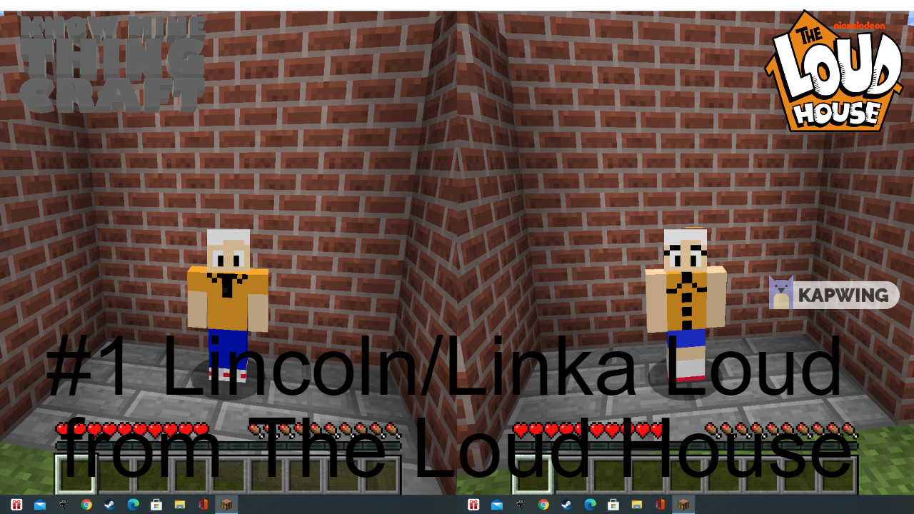 KMTC #1 Lincoln/Linka Loud from The Loud House Mod for Minecraft: Java ...