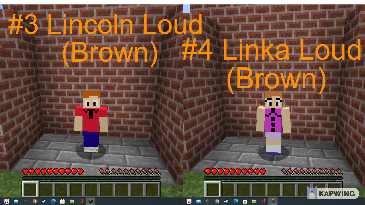 KMTC #1 Lincoln/Linka Loud from The Loud House Mod for Minecraft: Java ...