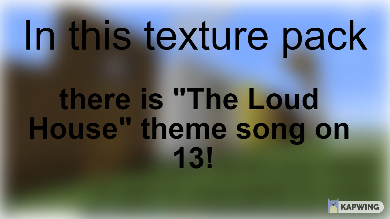 KMTC #1 Lincoln/Linka Loud from The Loud House Mod for Minecraft: Java ...