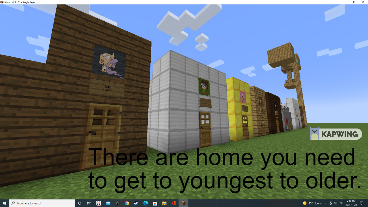 KMTC #1 Lincoln/Linka Loud from The Loud House Mod for Minecraft: Java ...