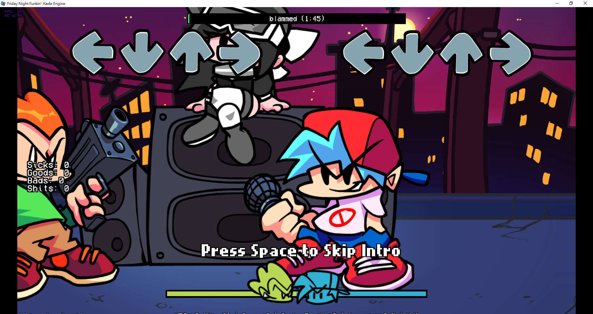 Itsumi Over GF Mod for Friday Night Funkin' | FNF Mods