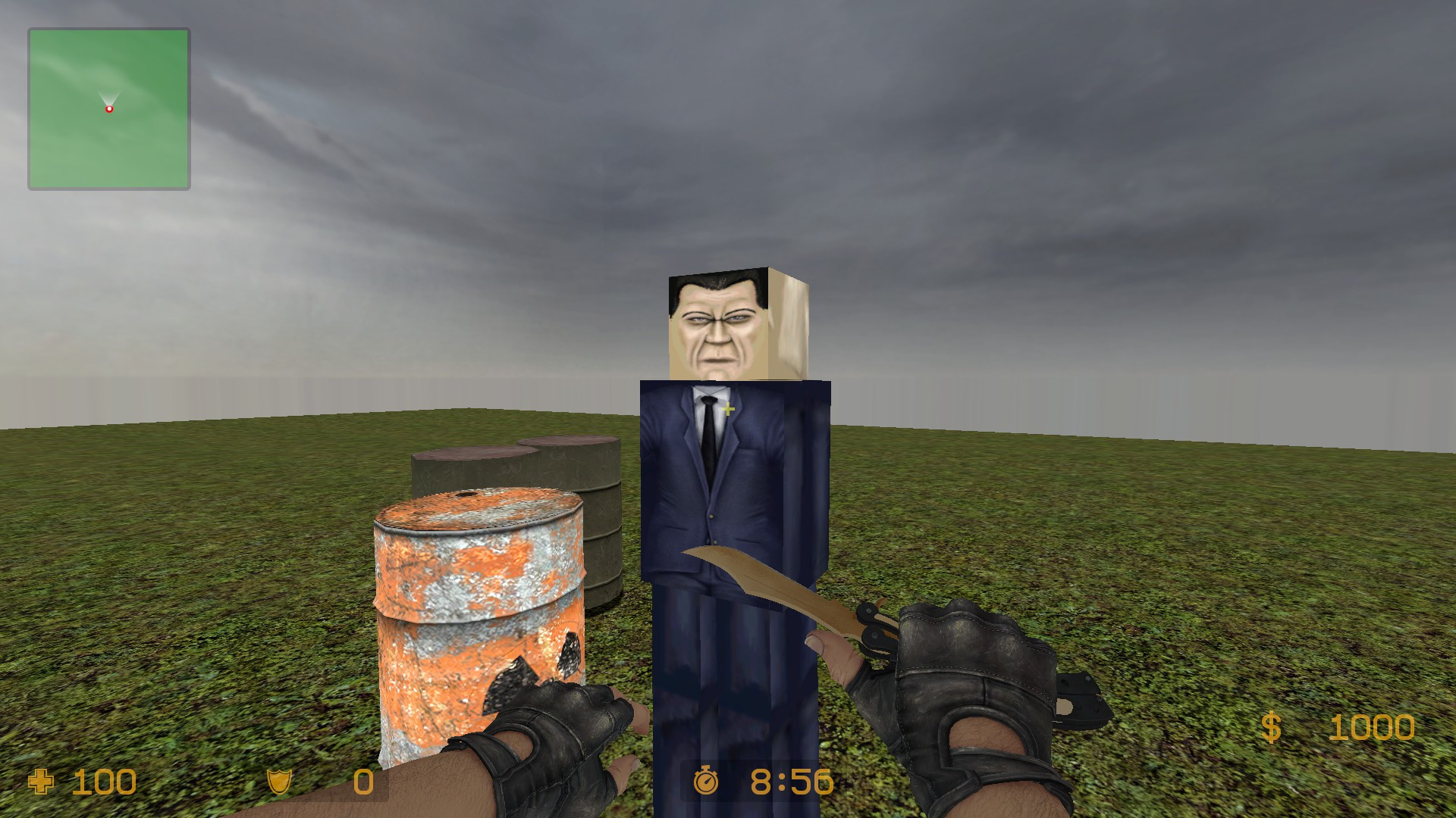 Gman Test Dummy [Counter-Strike: Source] [Mods]