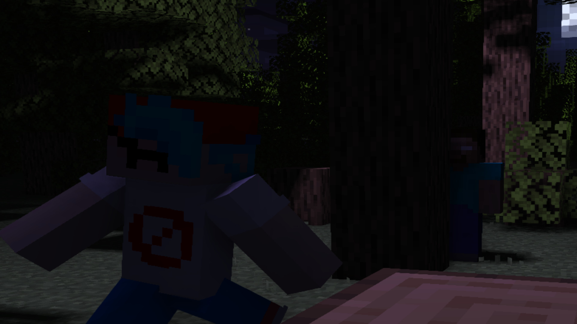 FnF VS Herobrine (Monochrome) [Friday Night Funkin'] [Mods]