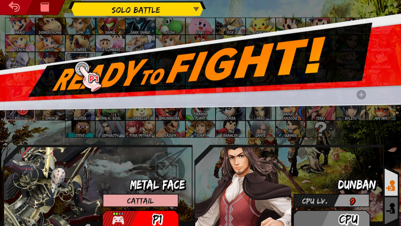 Metal Face Mod for Super Smash Bros. Ultimate | SSBU Mods