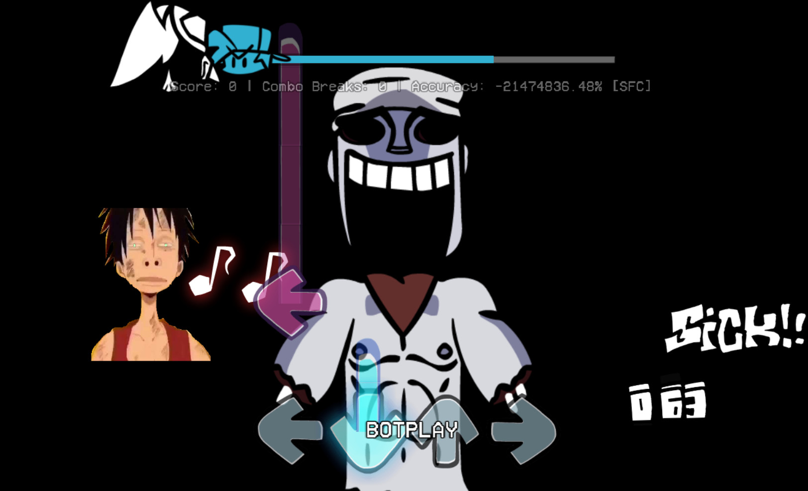 Damnochrome - (damn daniel monochrome cover) [Friday Night Funkin'] [Mods]