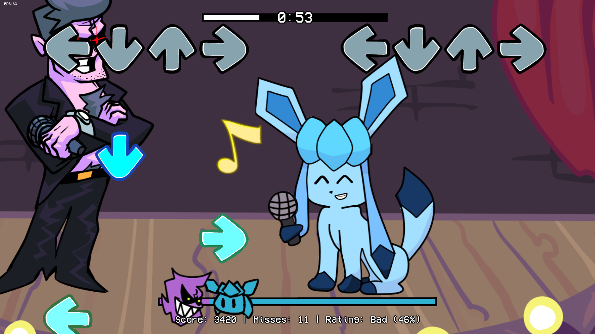 Glaceon Sprite Sheet