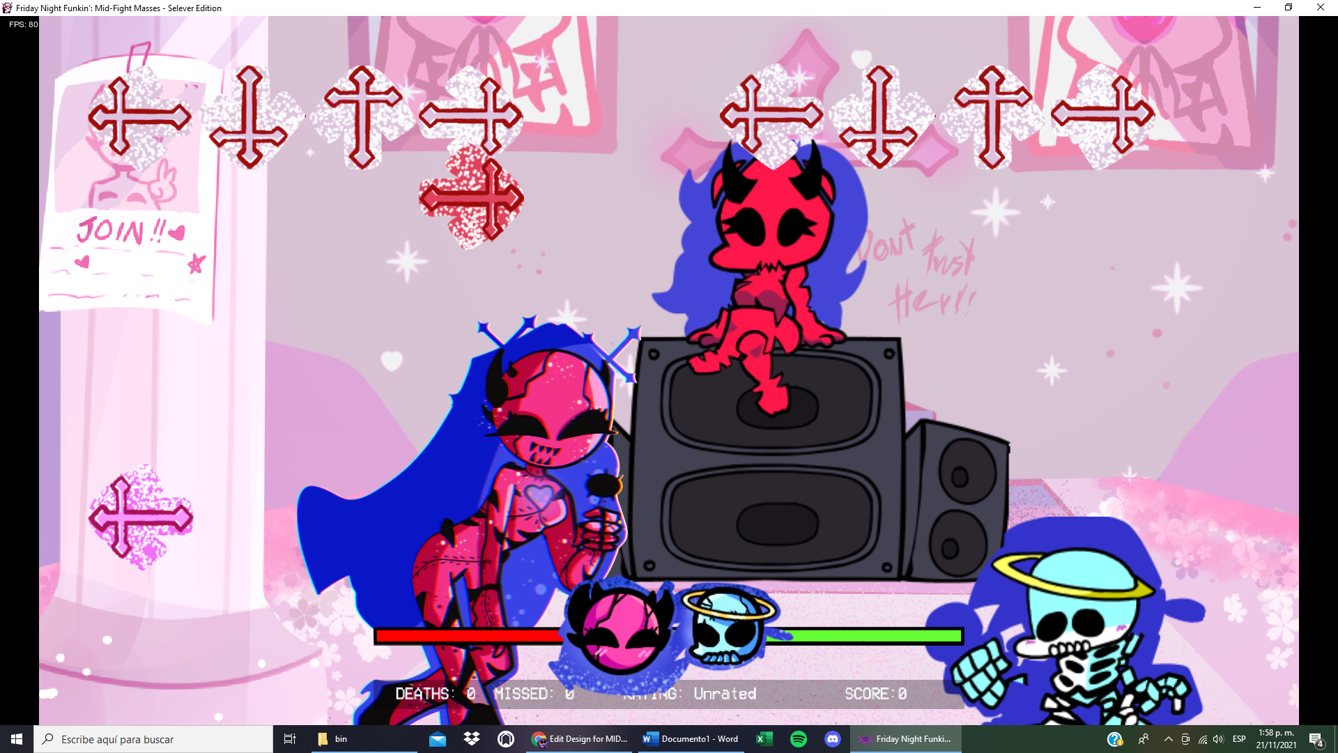 MID-FIGHT MASSES X-RAY Mod for Friday Night Funkin' | FNF Mods