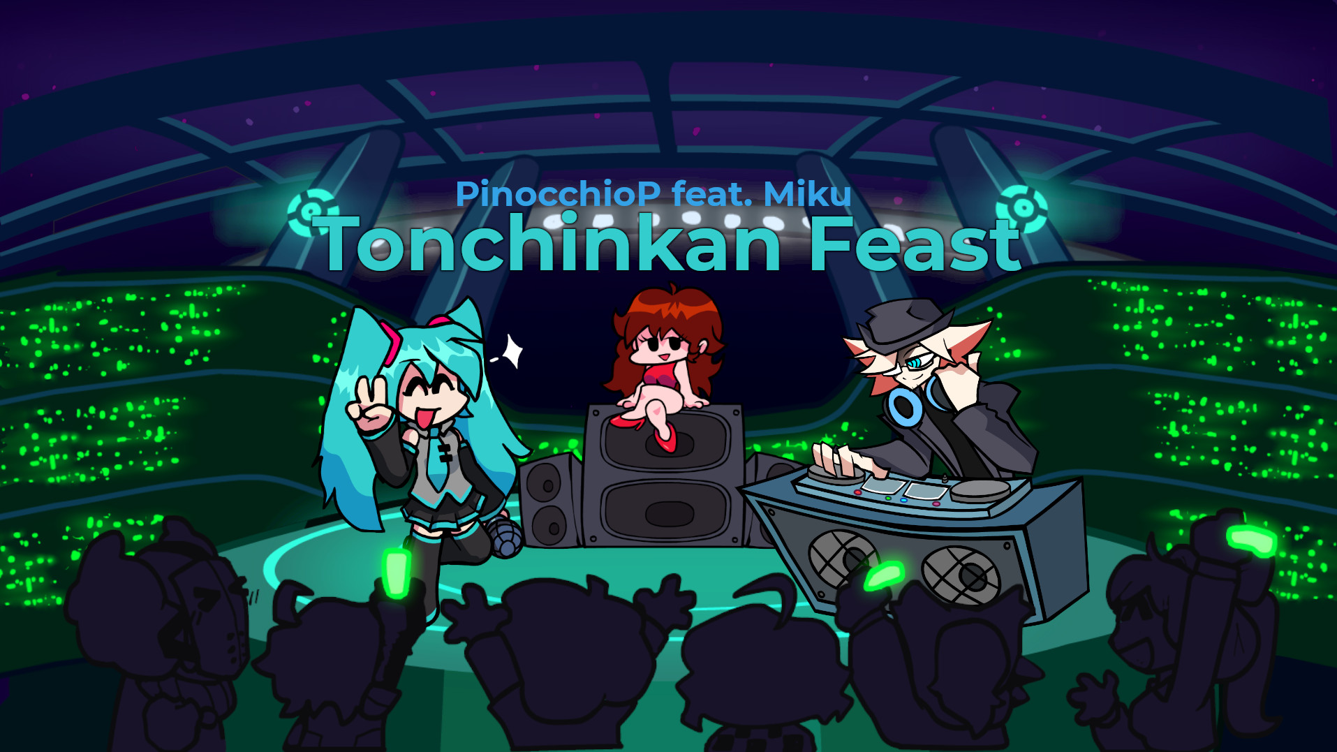 PinocchioP - Tonchinkan Feast Mod for Friday Night Funkin' | FNF Mods
