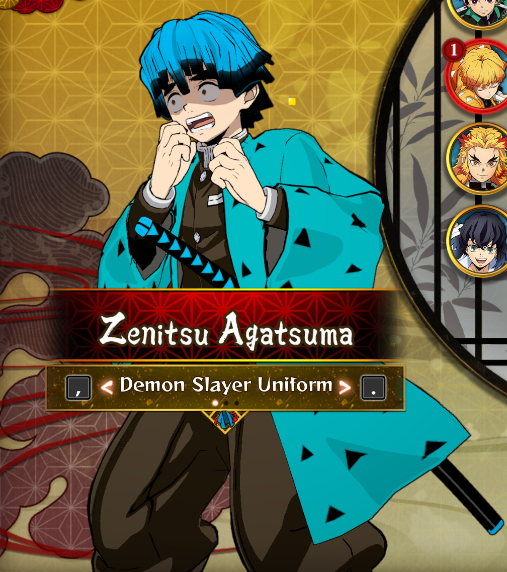 Blue Zenitsu Mod Mod for Demon Slayer: The Hinokami Chronicles | DS Mods