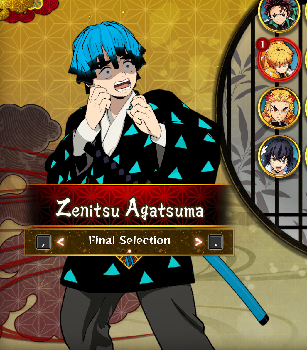 Blue Zenitsu Mod Mod for Demon Slayer: The Hinokami Chronicles | DS Mods