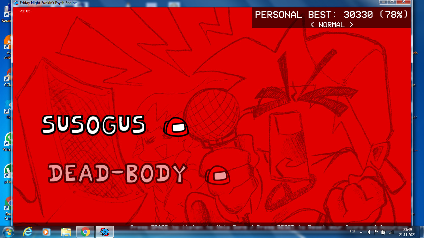 Friday night funkin vs Red impostor [Friday Night Funkin'] [Mods]