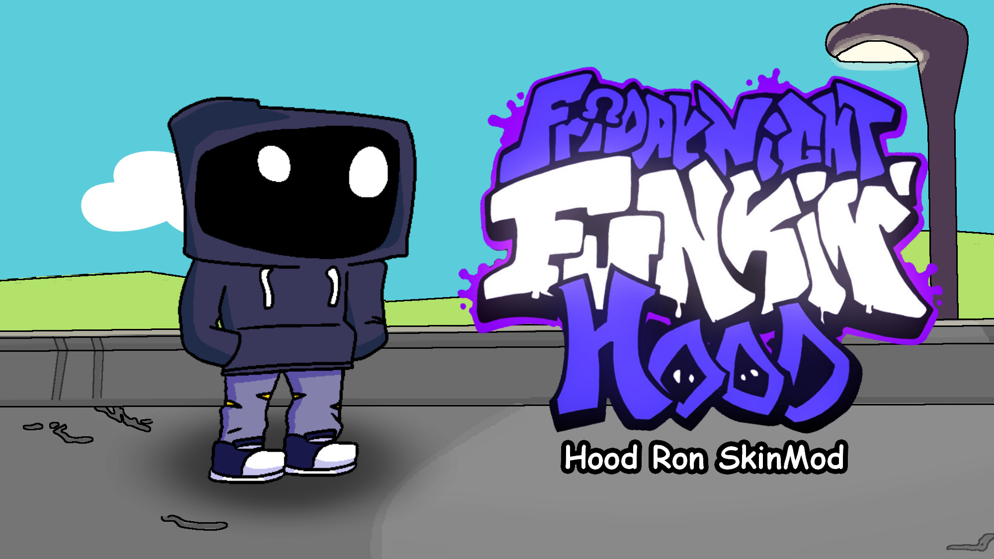 Hood Ron (SkinMod) [Friday Night Funkin'] [Mods]