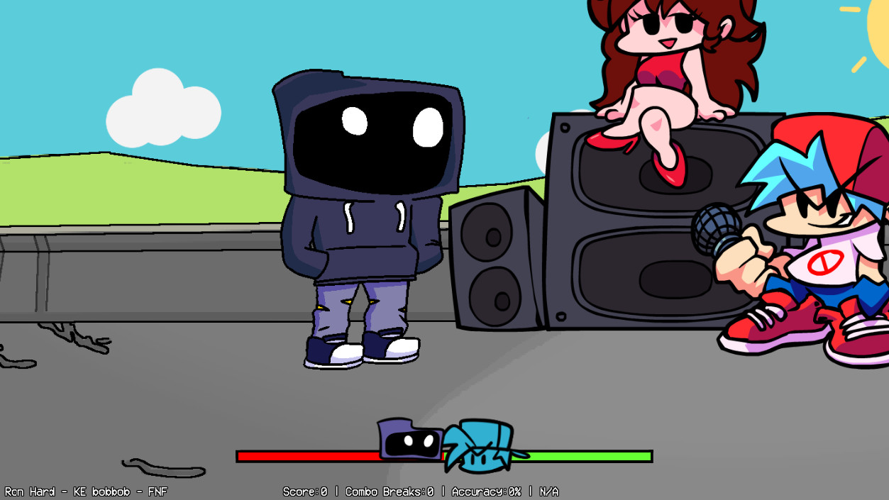 Hood Ron (SkinMod) Mod for Friday Night Funkin' | FNF Mods