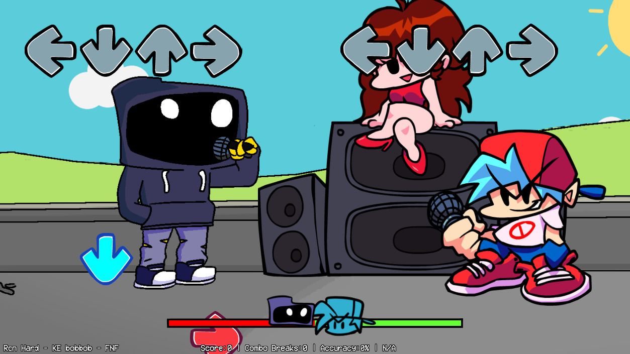 Hood Ron (SkinMod) Mod for Friday Night Funkin' | FNF Mods