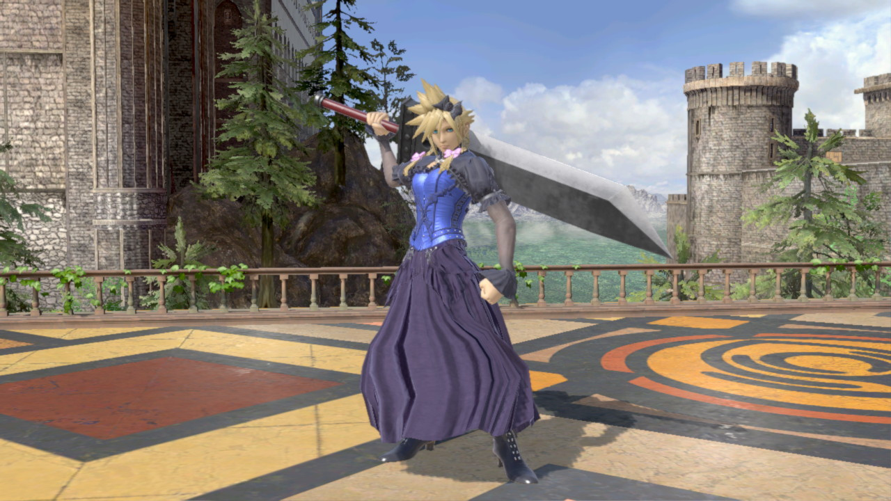 Dress Cloud Mod for Super Smash Bros. Ultimate | SSBU Mods