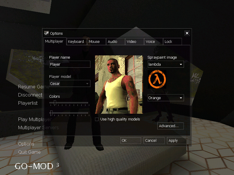 ¡GTA SA Pack 2! part 1 Gta sa characters 1 Mod for Half-Life | HL Mods