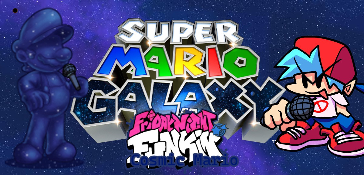 Vs Cosmic Mario (MOD IS OUT IN THE DESC) [Friday Night Funkin'] [Mods]