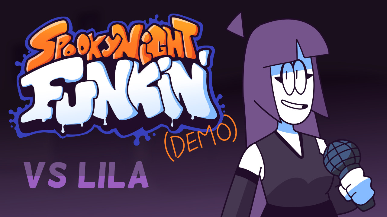 SPOOKY NIGHT FUNKIN (Demo) Vs Lila [Friday Night Funkin'] [Mods]