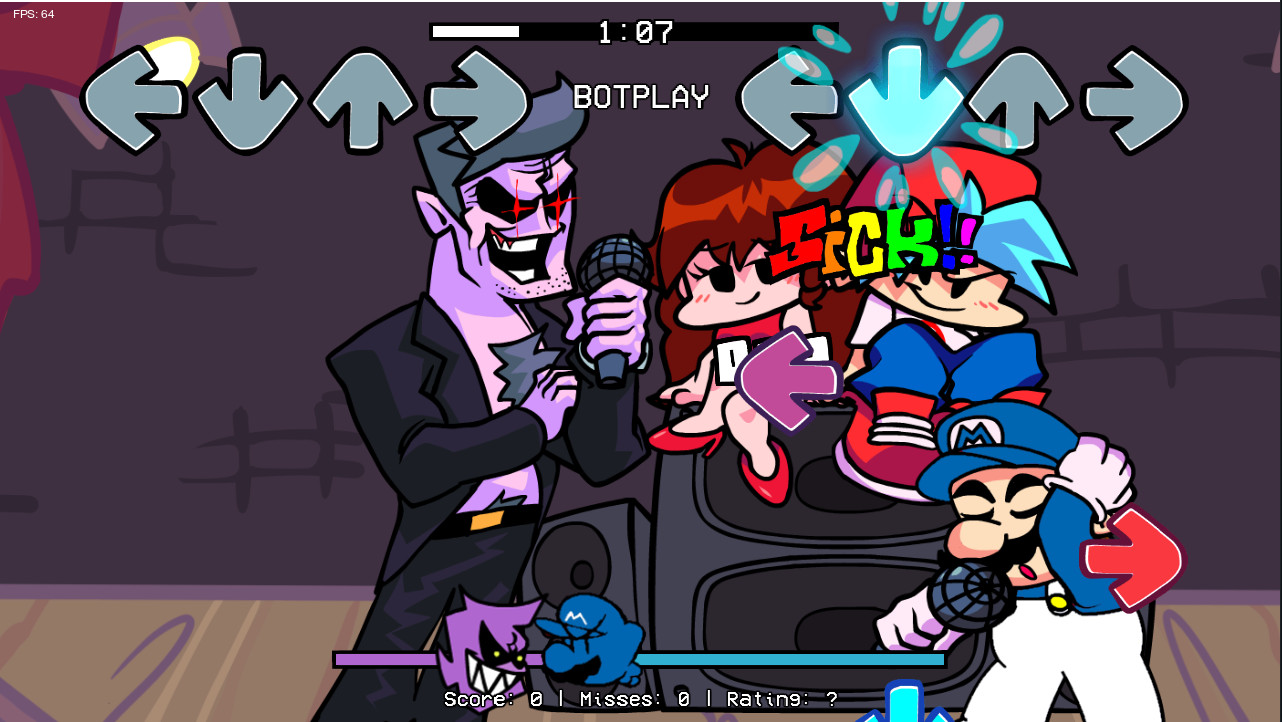 Playable SMG4 (Credit goes to Trevor Kraft) Mod for Friday Night Funkin ...