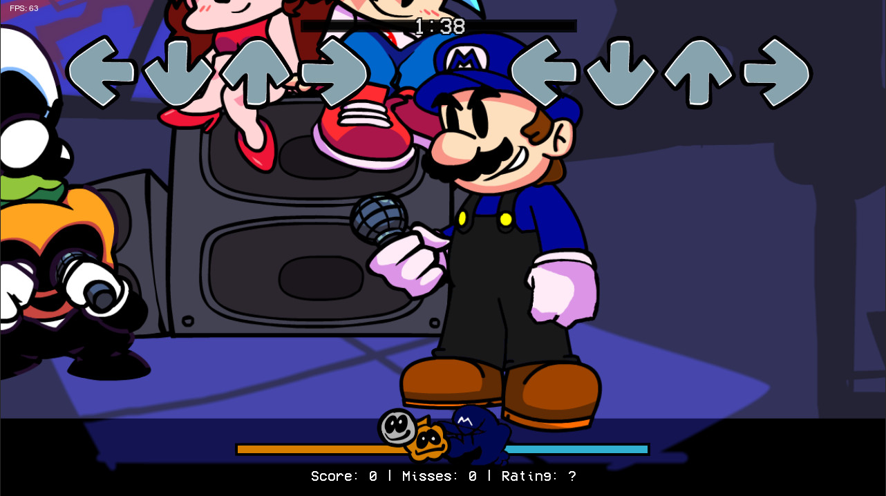 Playable SMG3 (Credit goes to Trevor Kraft) Mod for Friday Night Funkin ...