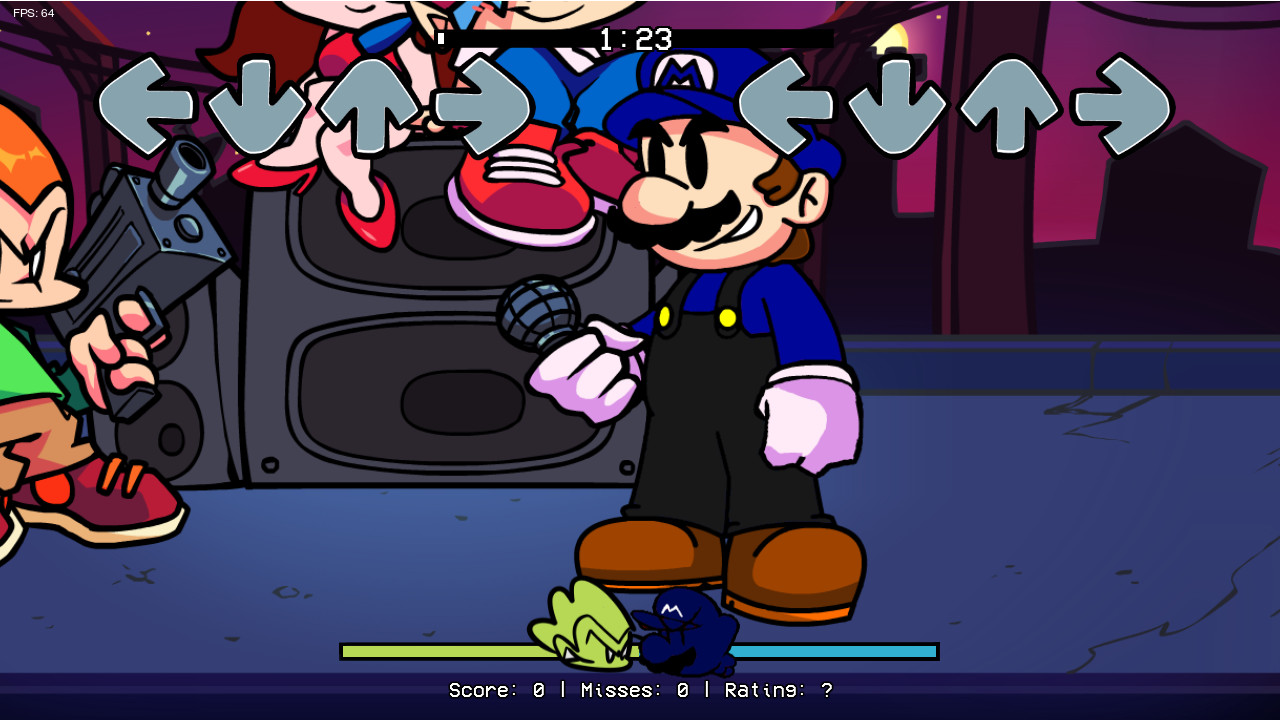 Playable SMG3 (Credit goes to Trevor Kraft) Mod for Friday Night Funkin ...