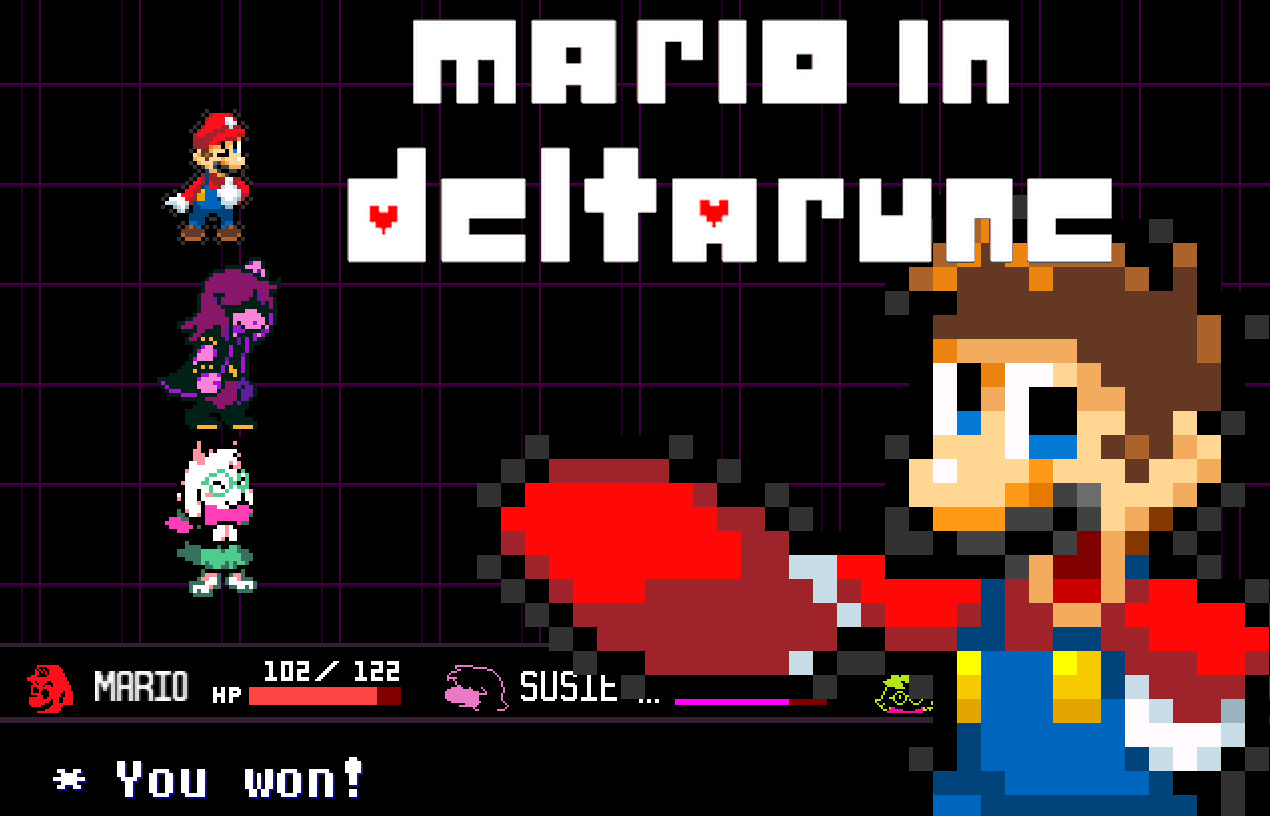 Mario in Deltarune Mod for Deltarune | DR Mods