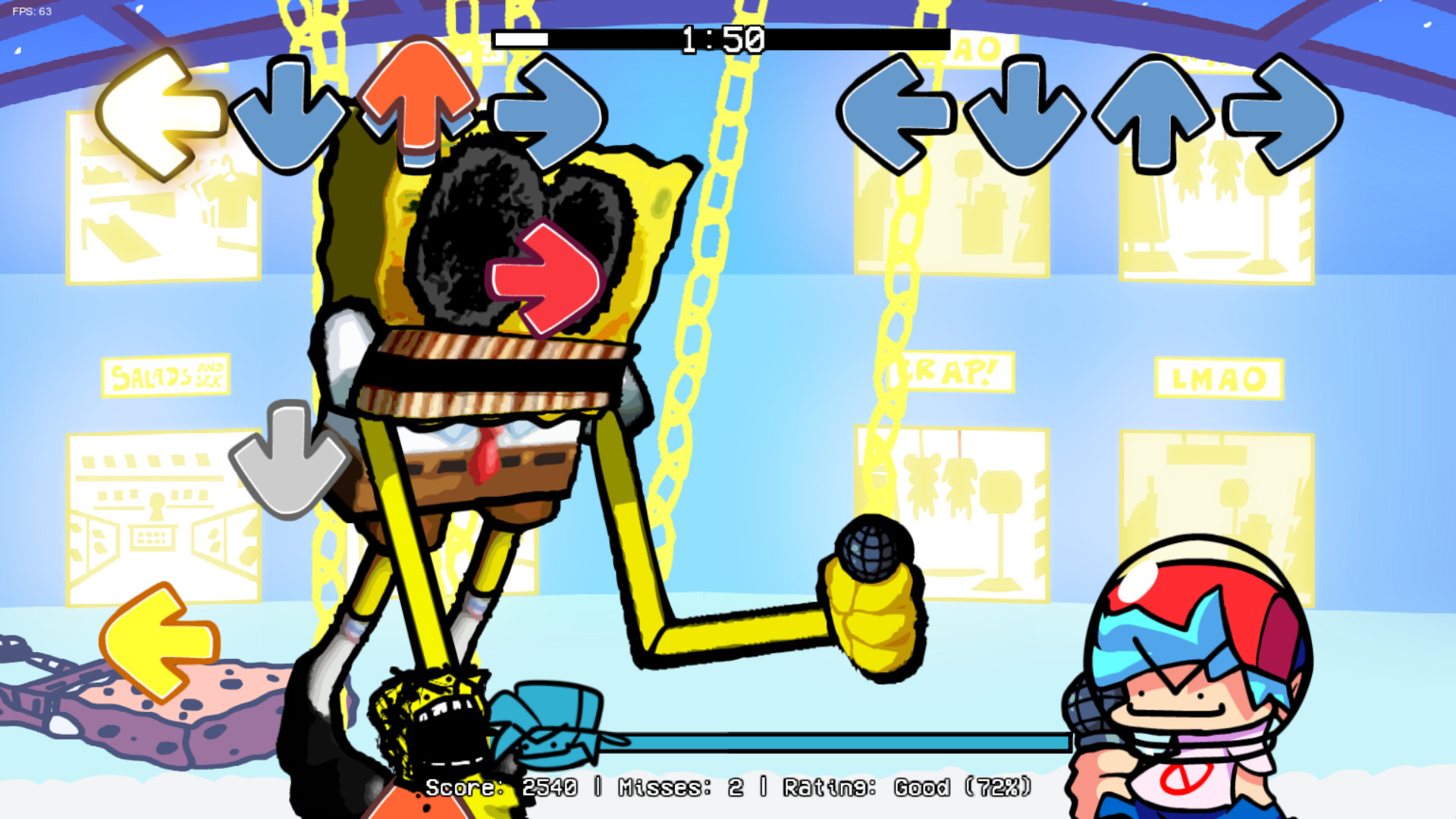 Serpent Recharted (Vs. Spong Cancelled Update) Mod for Friday Night ...