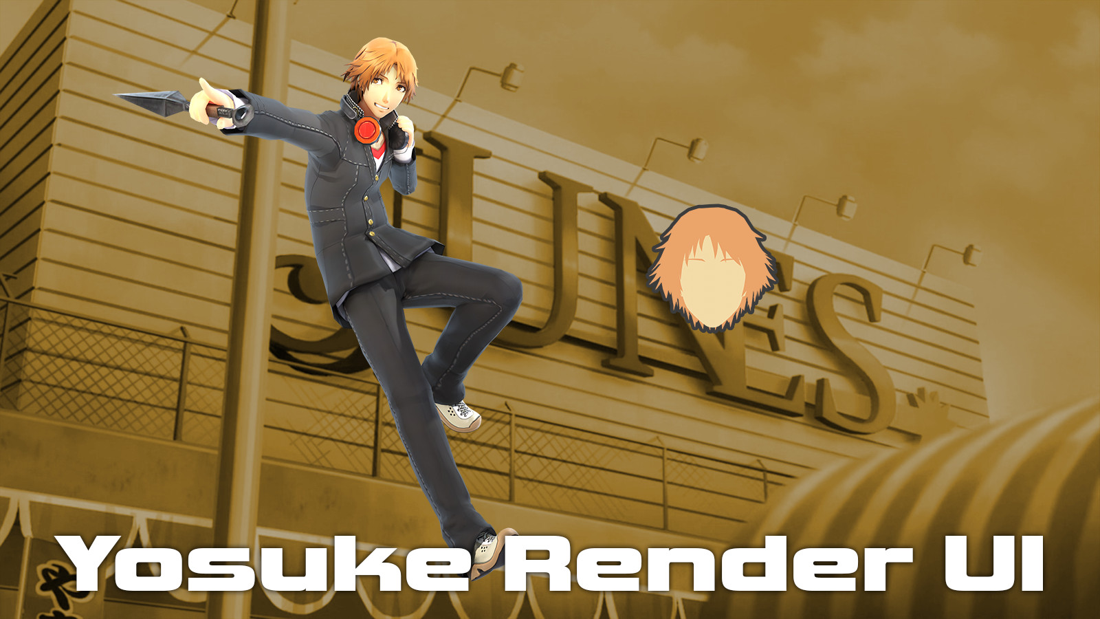 Yosuke Render UI Mod for Super Smash Bros. Ultimate | SSBU Mods