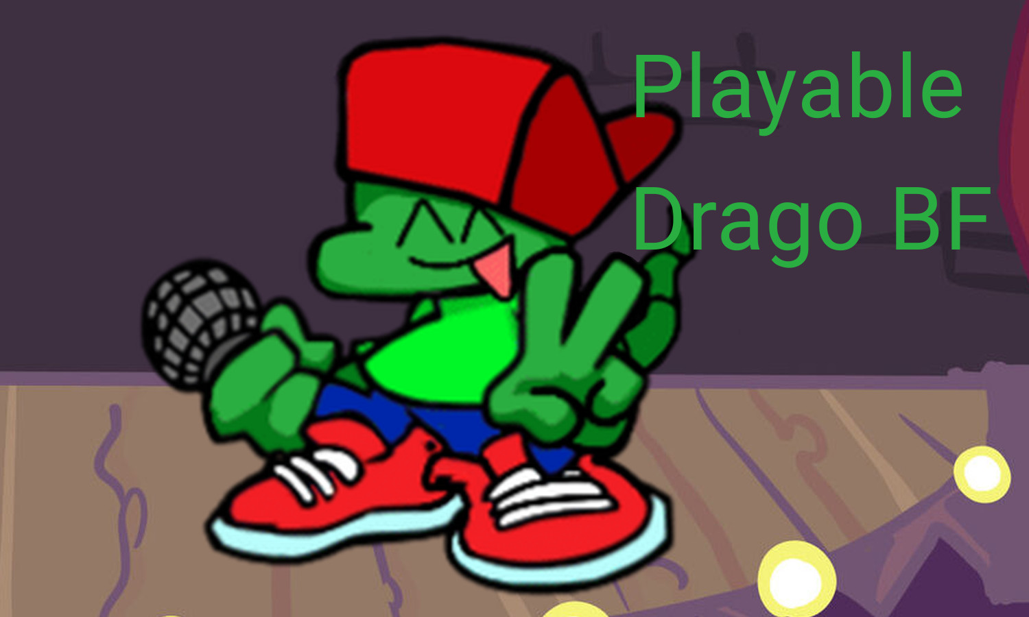 Playable Drago BF + Chromatic Scale Mod for Friday Night Funkin' | FNF Mods