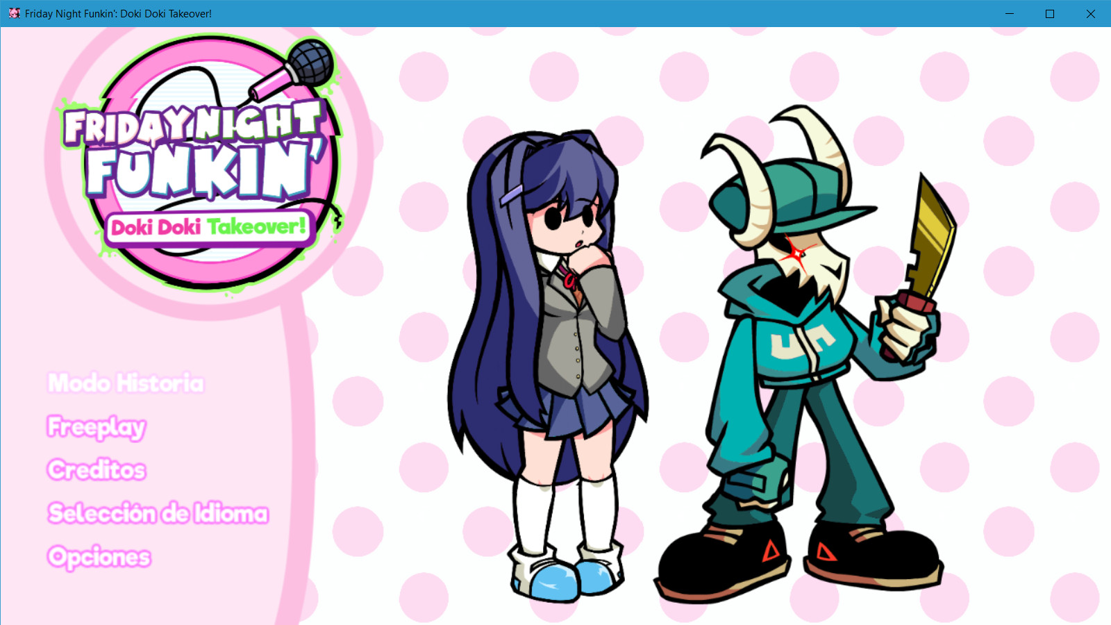 Doki Doki Takeover BeatSwitchSides Mod for Friday Night Funkin' | FNF Mods