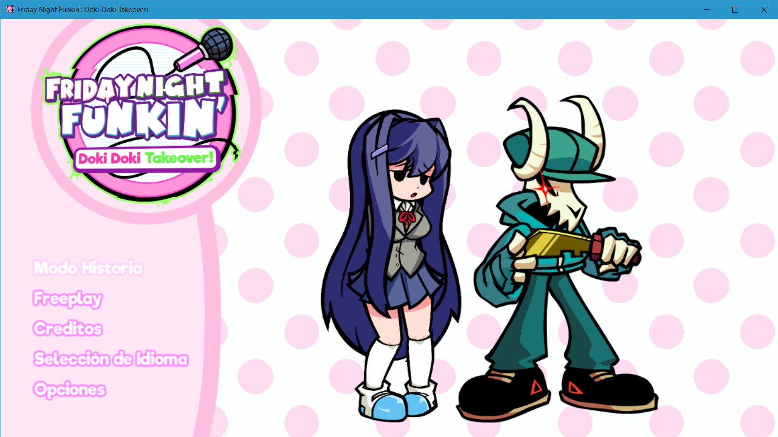 Doki Doki Takeover BeatSwitchSides Mod for Friday Night Funkin' | FNF Mods