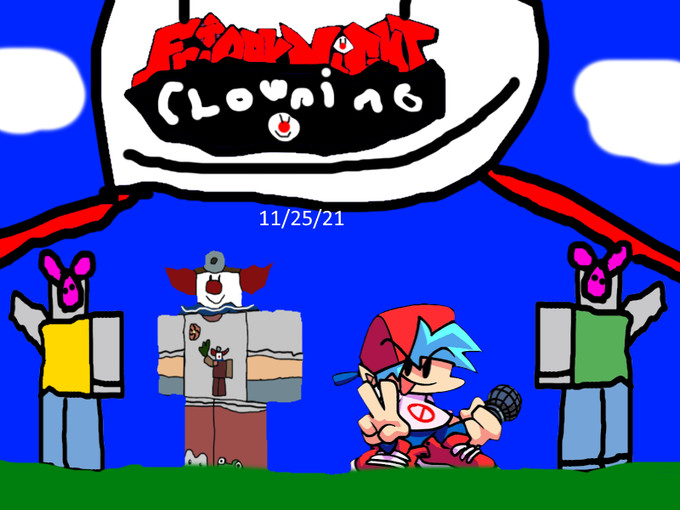 Vs G0Z The Clown Mod for Friday Night Funkin' | FNF Mods