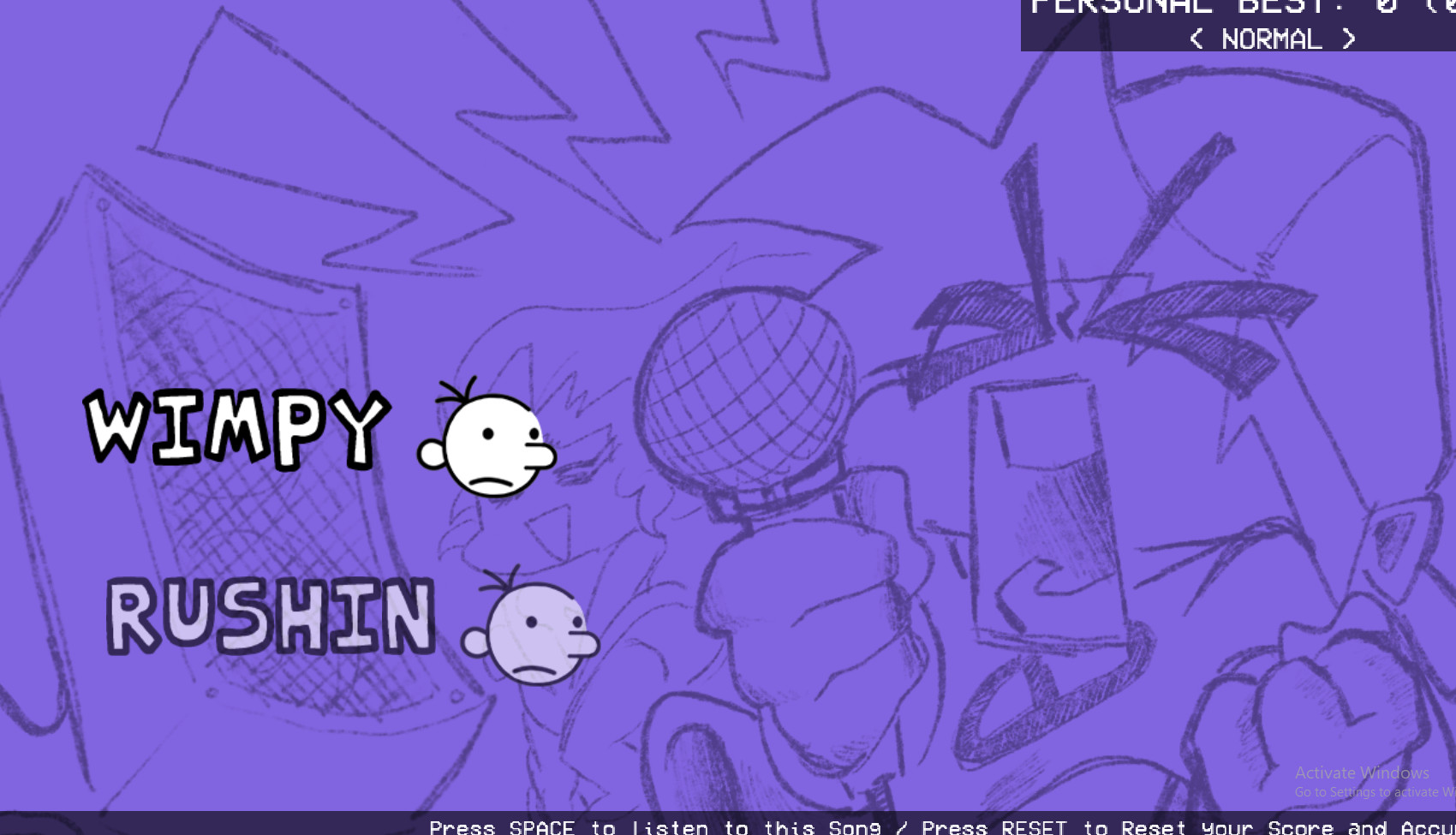 FNF Diary Of A Wimpy Kid (FANMADE ADDED SONG) Mod for Friday Night ...