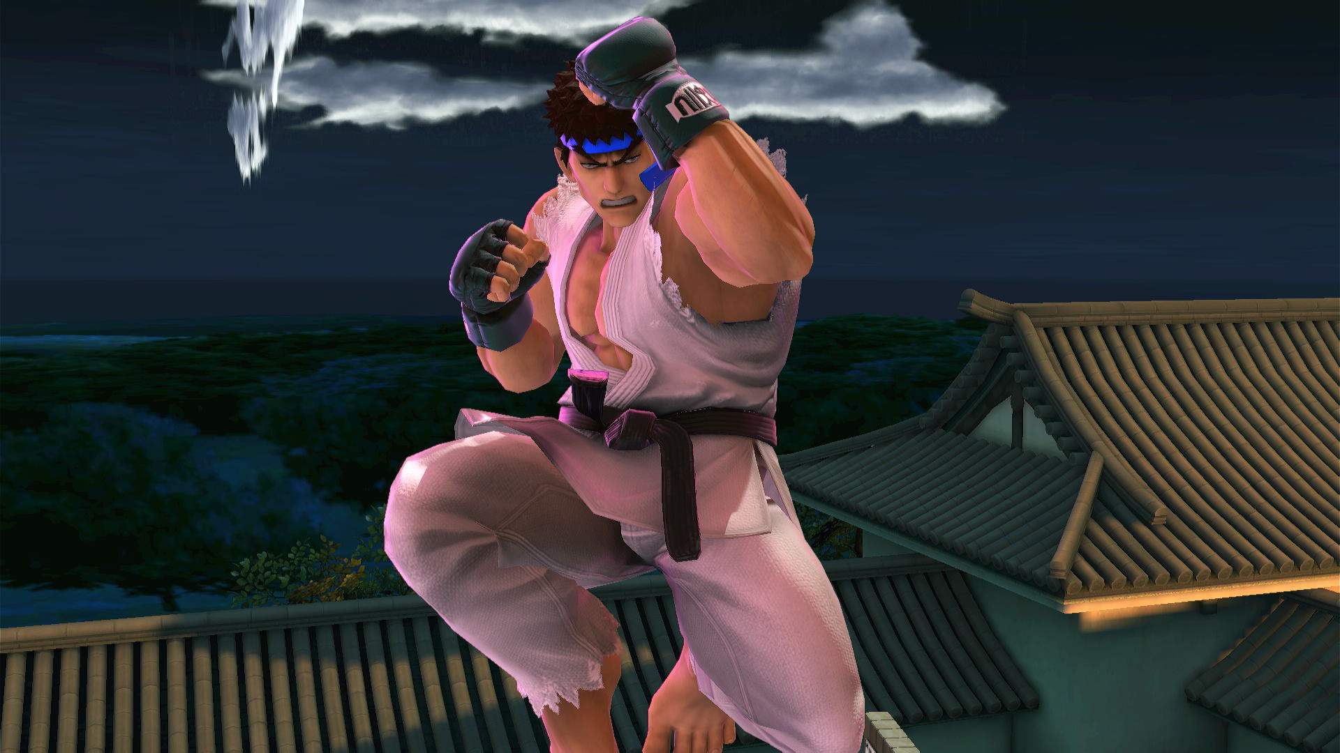 Ryu SF3 LP+MK+HP Color Mod for Super Smash Bros. Ultimate | SSBU Mods