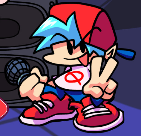 Boyfriend reskin Mod for Friday Night Funkin' | FNF Mods