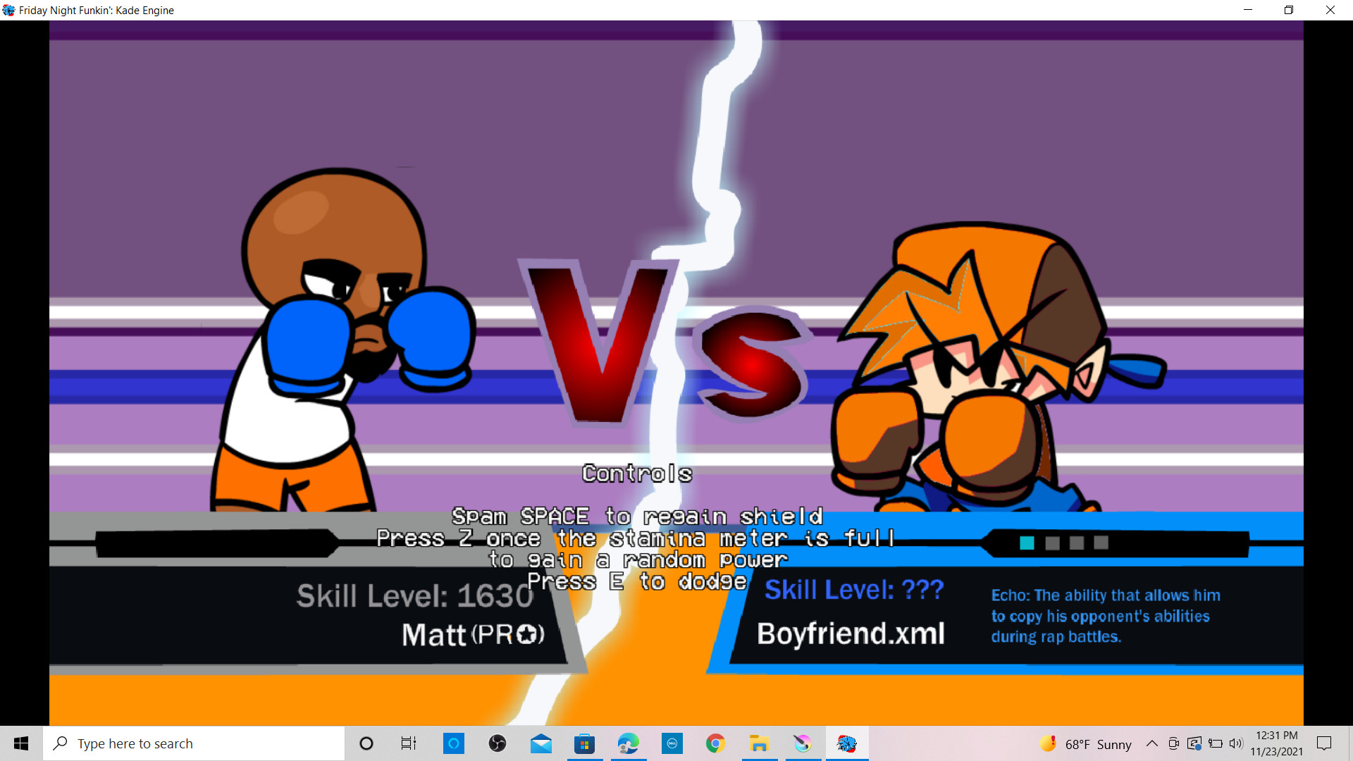 vs matt but your sketch (demo) Mod for Friday Night Funkin' | FNF Mods